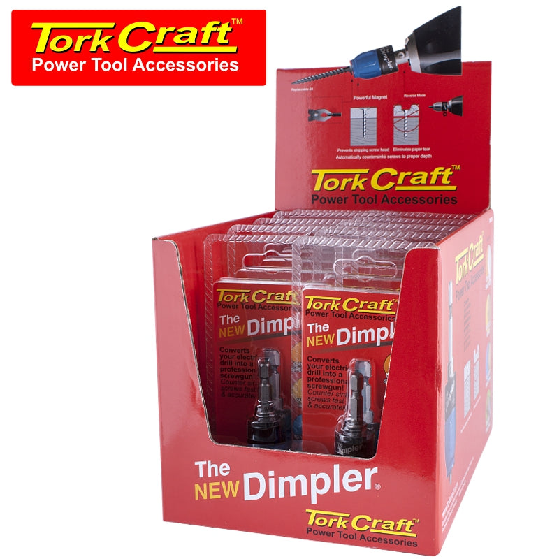 DIMPLER DRYWALL DRIVER DISPLAY BOX EMPTY REFILL 10 X DIM001 ...